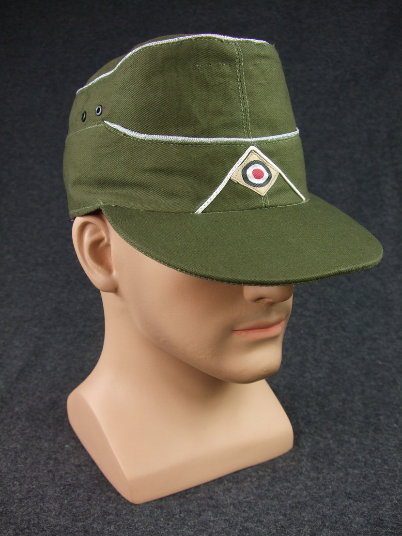 WWII German DAK Field Cap Officer Green| Hikimilitariashop