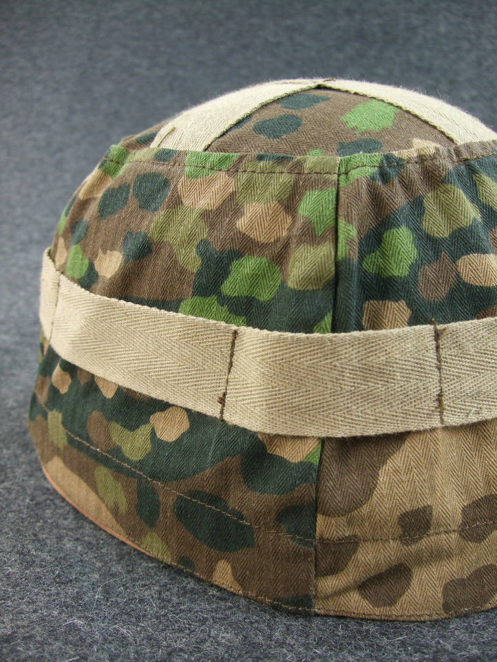 WWII German M38 Paratrooper Dot 44 Camo Helmet Cover| Hikimilitariashop