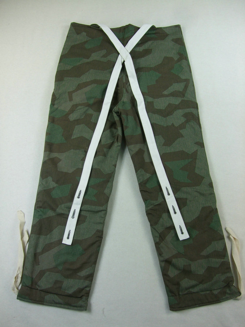 WWII German WH Splinter Camo Reversible Winter Pants| Hikimilitariashop