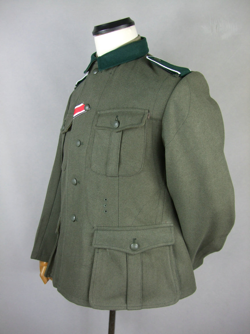 WWII German M36 Enlisted Soldier Wool Field Tunic Jacket| Hikimilitariashop