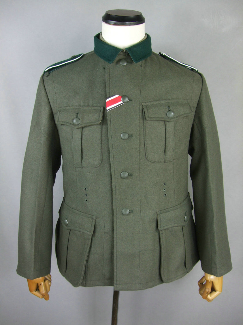 WWII German M36 Enlisted Soldier Wool Field Tunic Jacket| Hikimilitariashop