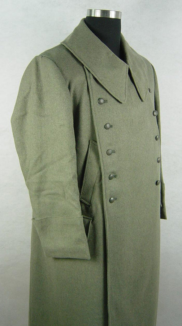WWII World War 2 German Field Grey Wool M42 M43 Greatcoat ...