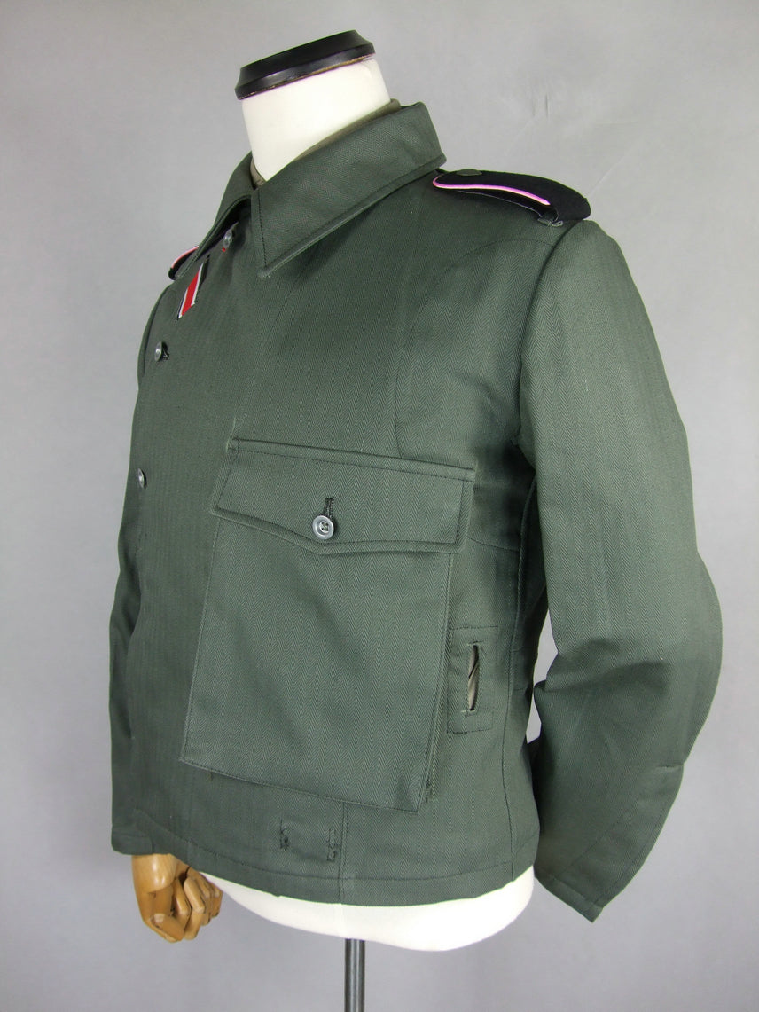 WWII German WH Assault Gun HBT Wrapper Tunic| Hikimilitariashop