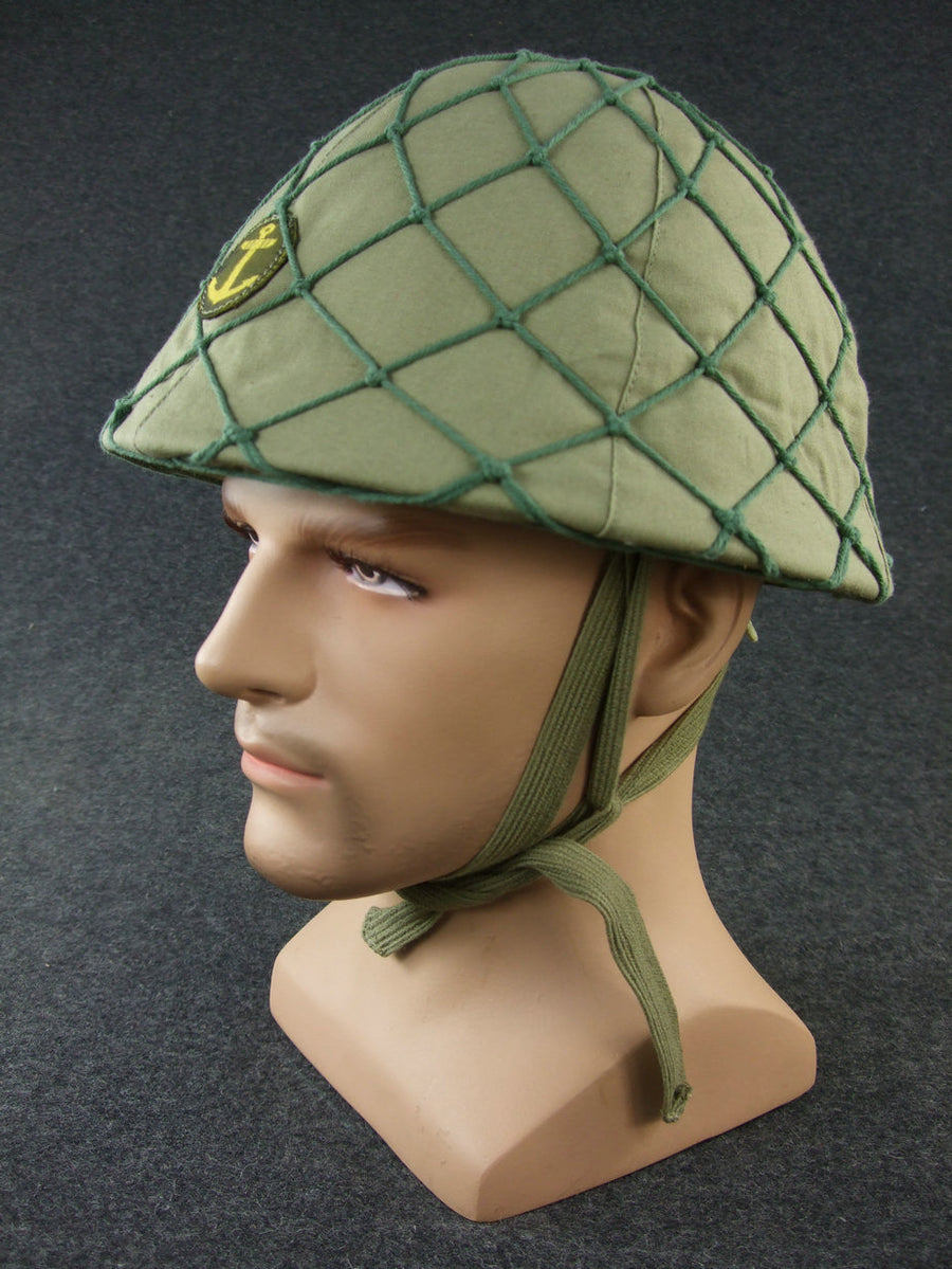 WWII Japanese NAVY Type 90 Helmet + Cover + Net Set IJN| Hikimilitariashop