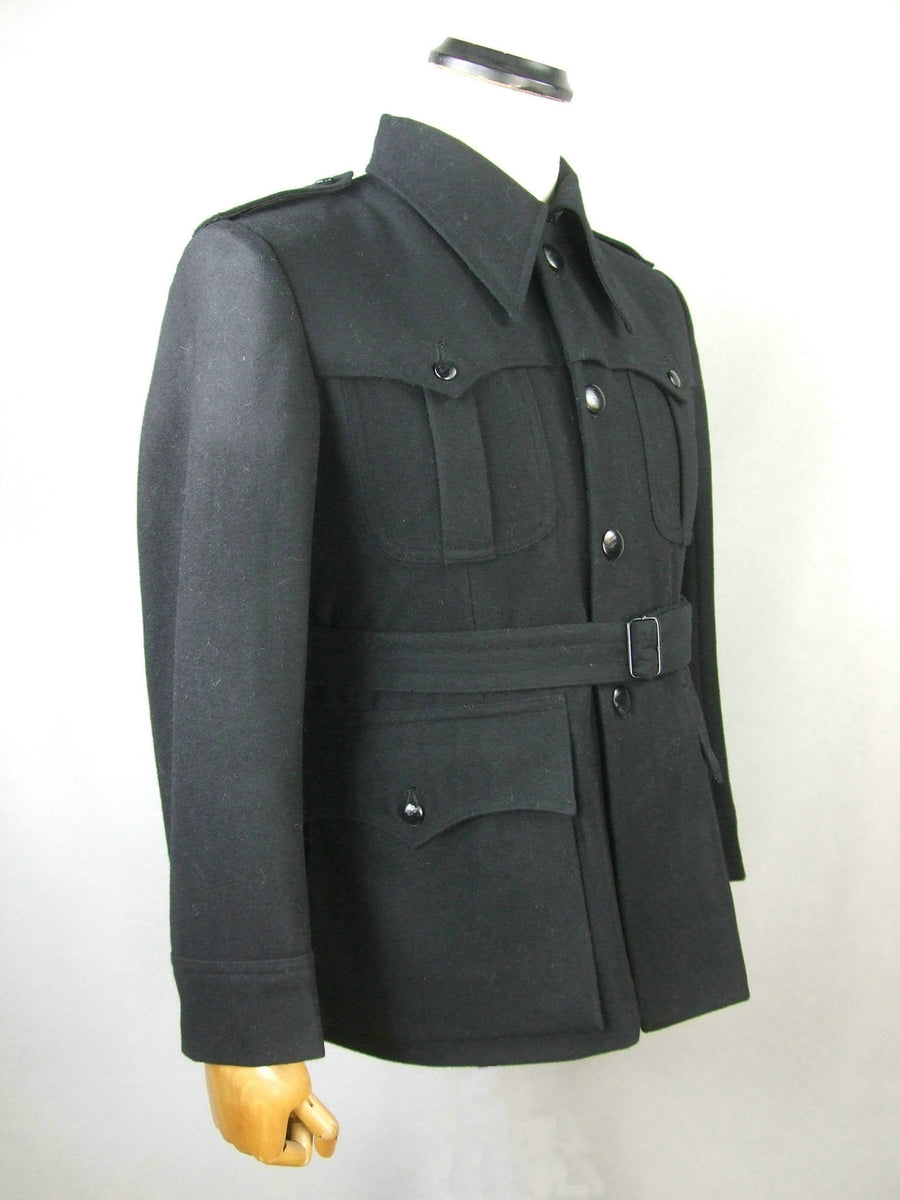 WW2 Italy Italian NFP Black Wool Officer Tunic Giacca| Hikimilitariashop