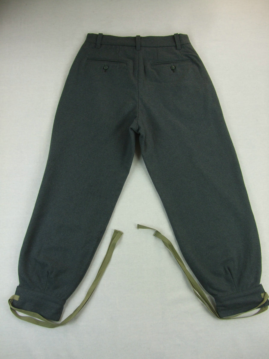 WWii Italy Italian EM Troops M41 Grey Green Wool Trousers ...