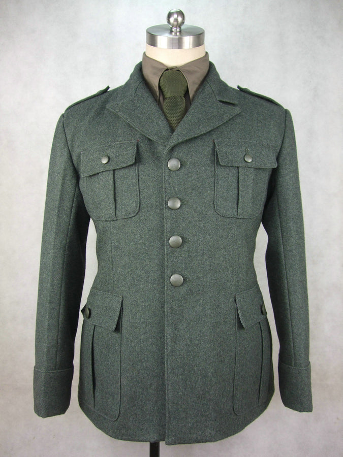 WW2 Italy Italian Officer M1940 Grey Green Wool Tunic Giubba ...