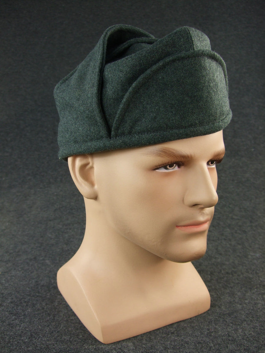 WWII Italian Grey Green Wool Garrison M34 Officer Bustina ...