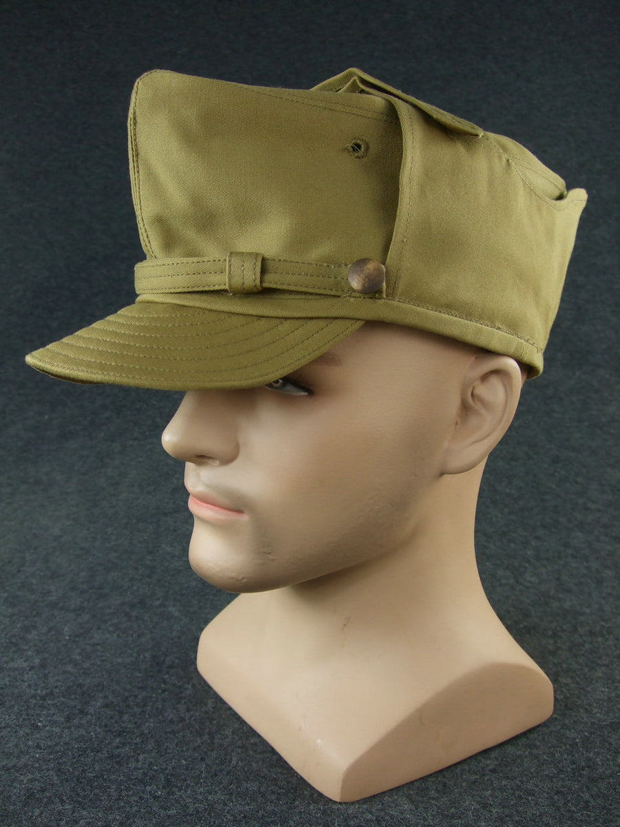 WWII WW2 Italian Uniform M1942 Tropical Troops Field Visor Cap ...
