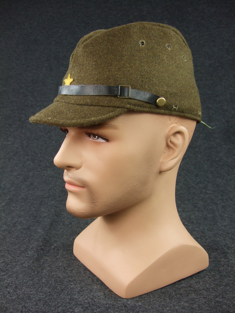 WWII Japanese Army IJA T3 Wool Field Cap Late| Hikimilitariashop