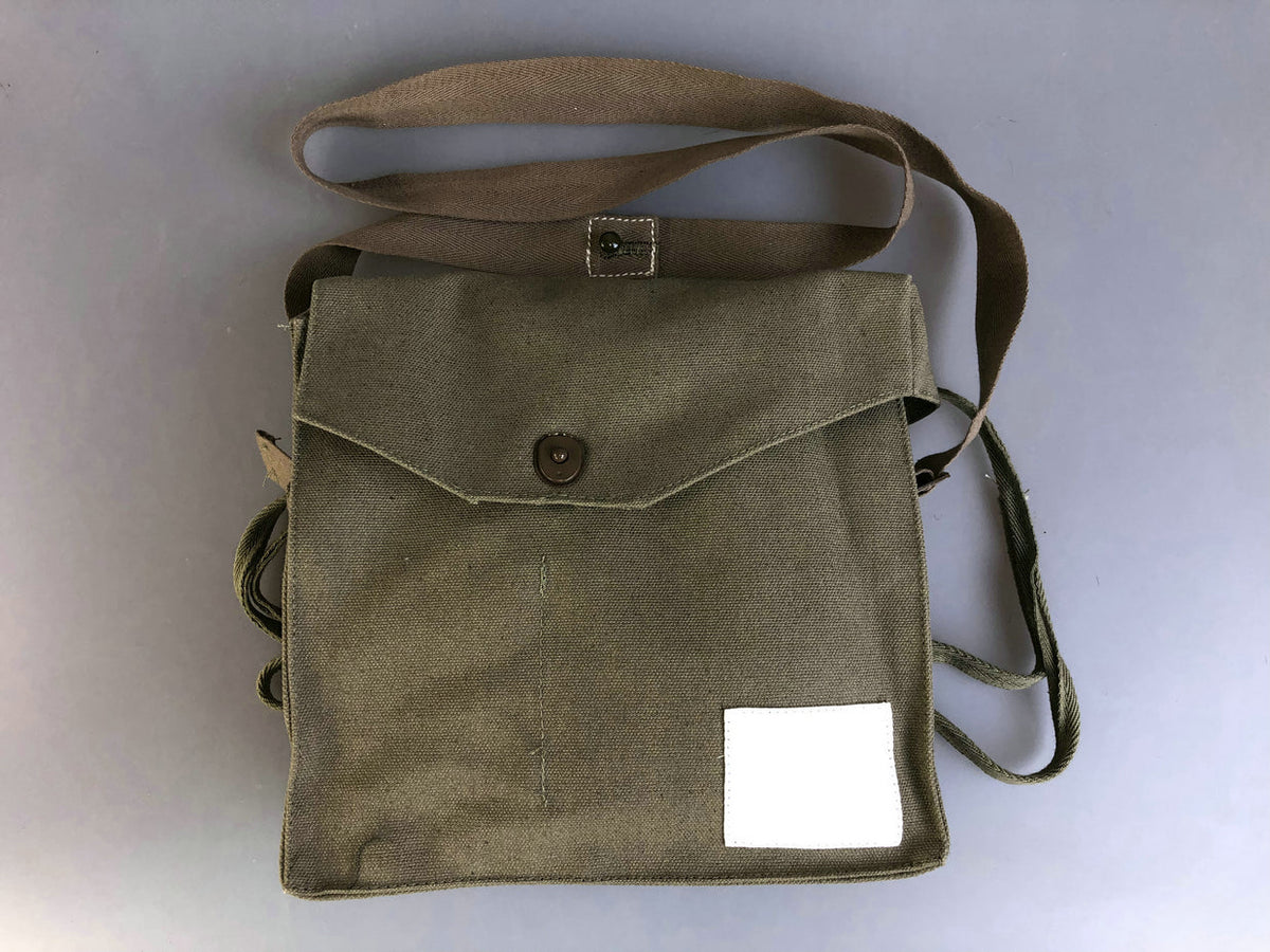WWII IJA Japanese Army Gas Mask Bag Grey| Hikimilitariashop