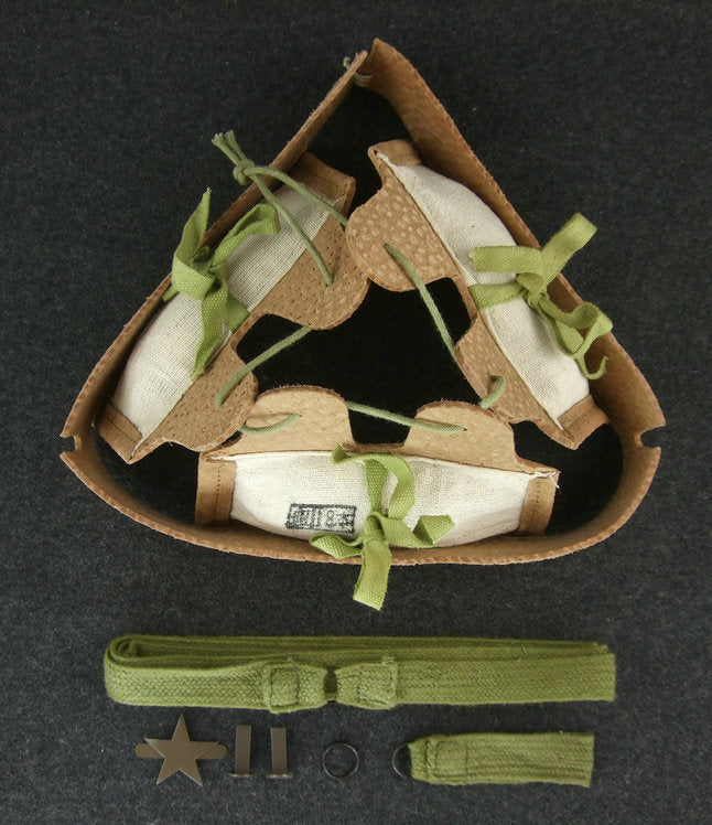 WWII Japan Helmet Leather Liner Chinstrap Insignia Set IJA ...