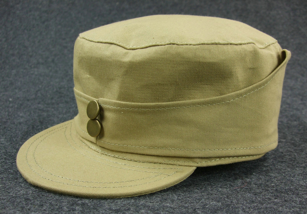 WW2 China KMT Field Cap Khaki Officer| Hikimilitariashop