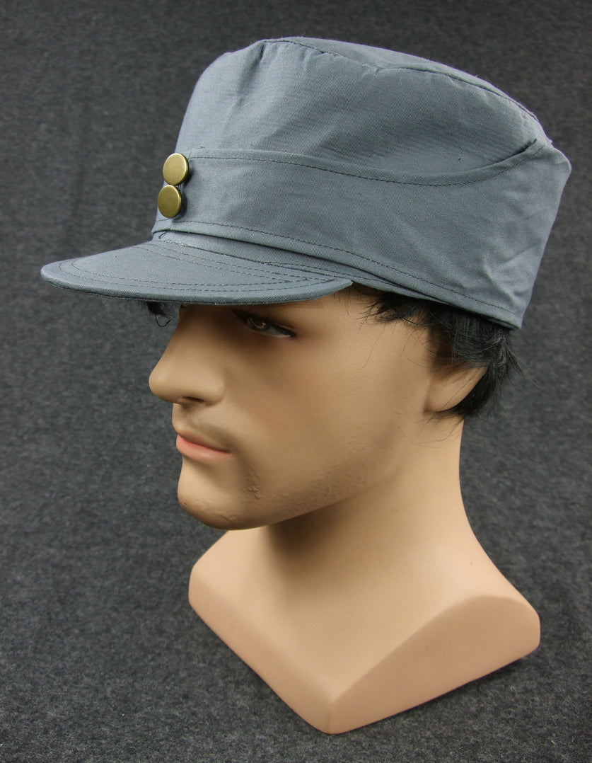 WW2 China KMT Field Cap Grey Officer| Hikimilitariashop