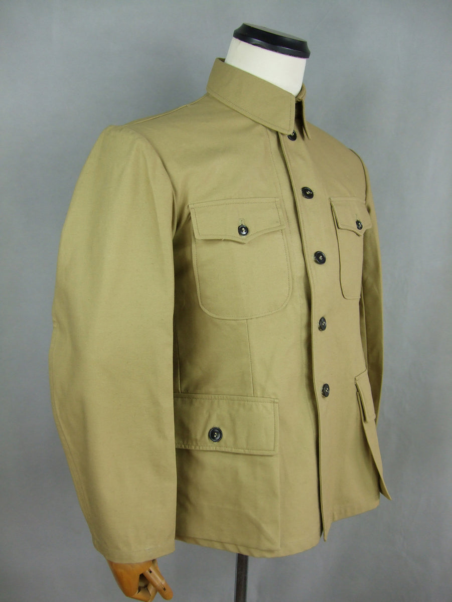 WW2 Chinese KMT Soldier Field Enlisted Jacket Tunic Sand Khaki ...