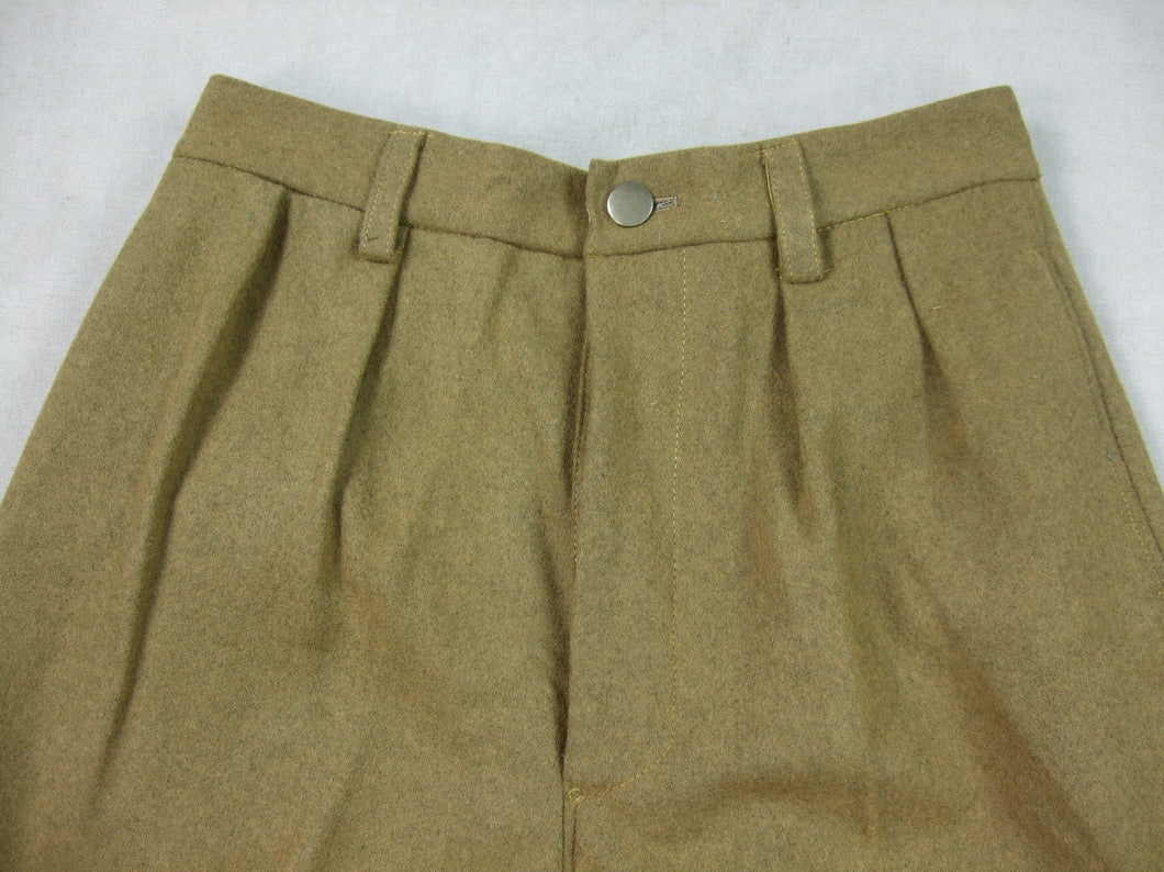 WWII WW2 China Chinese KMT Wool Field Uniform Pants| Hikimilitariashop