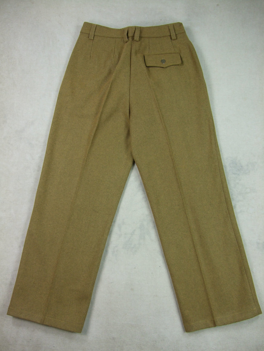 WWII WW2 China Chinese KMT Wool Field Uniform Pants| Hikimilitariashop