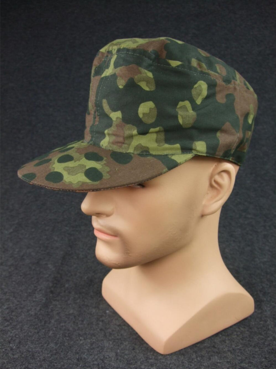 WWII German Elite Plane Tree No. 1/2 Camo Field Cap| Hikimilitariashop