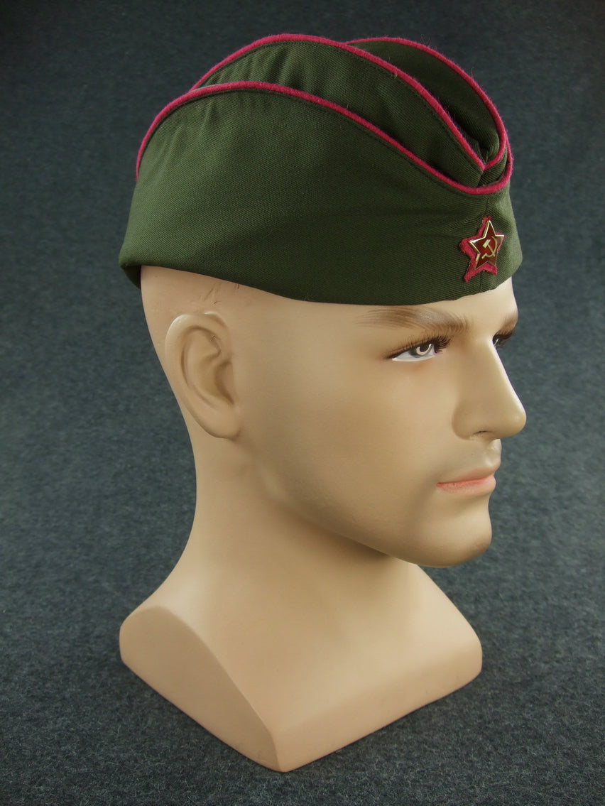 WW2 Soviet Red Army Infantry Officer M35 Gabardine Side Cap P ...