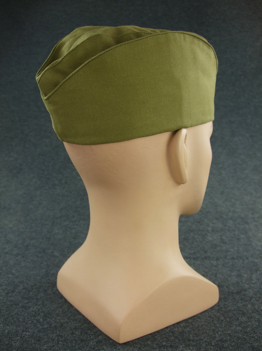 WW2 Soviet Red Army M35 M43 EM Soldier Side Cap + Cap Insignia Tan ...