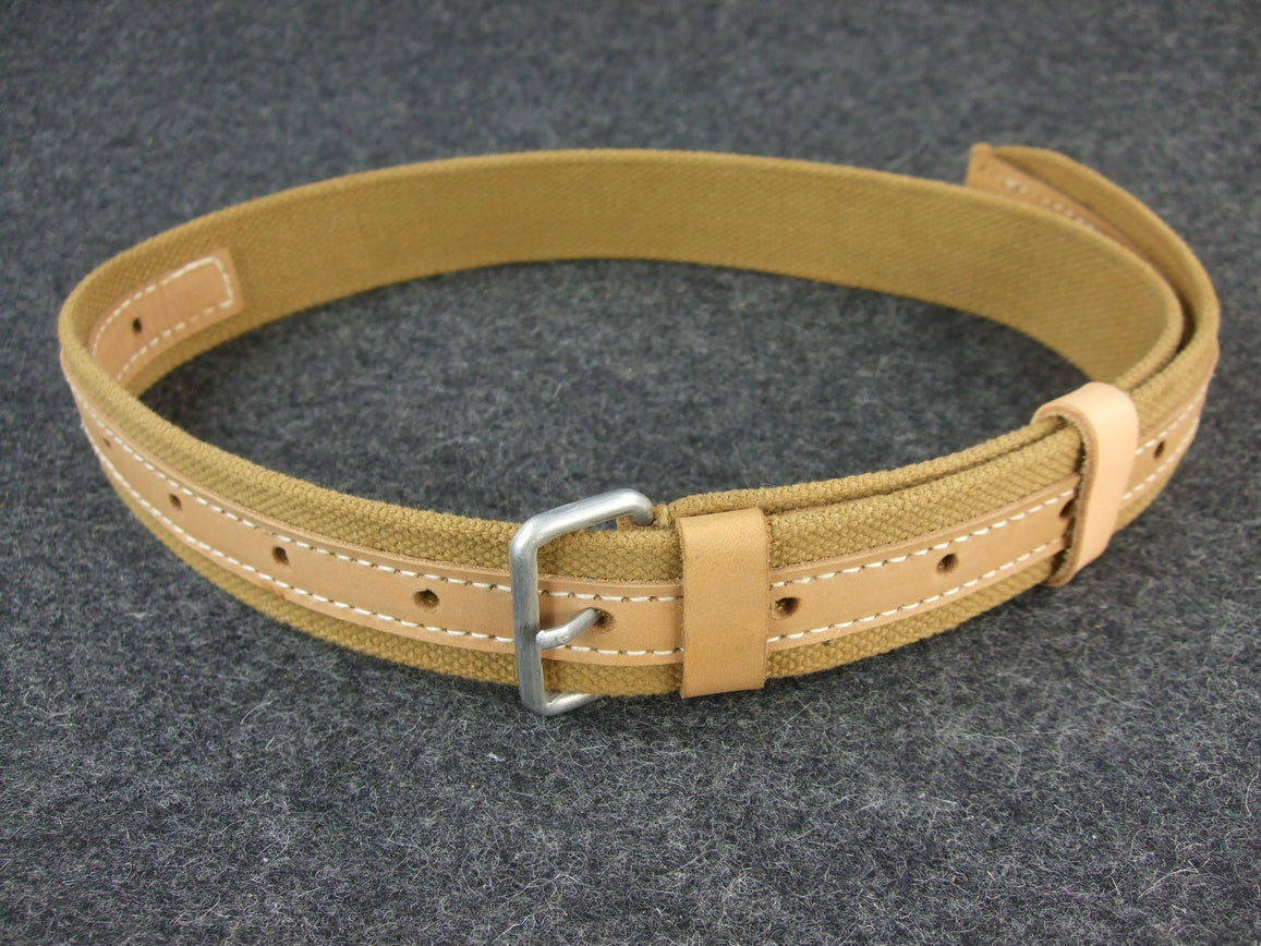 WWII Soviet Union Russia Red Army Enlisted Belt Tan| Hikimilitariashop