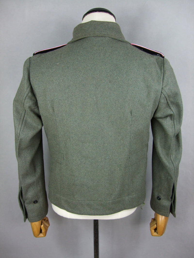 WWII German Elite M40 Field Gray Wool Panzer Jacket| Hikimilitariashop