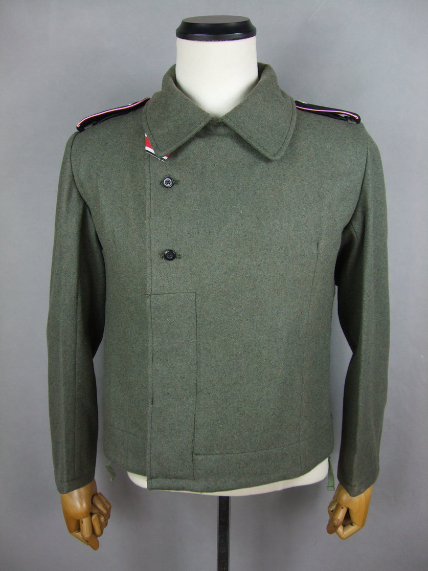 WWII German Elite M40 Field Gray Wool Panzer Jacket| Hikimilitariashop