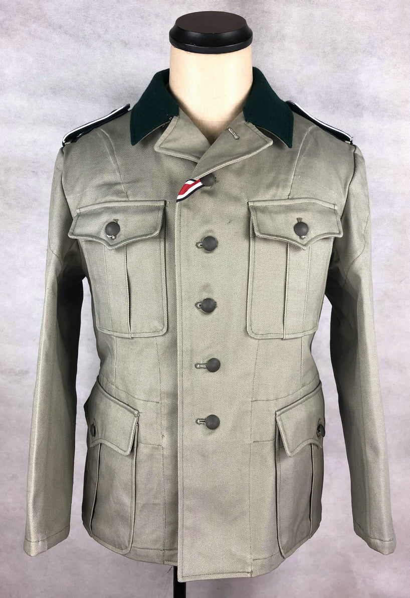 WW2 German Sudfront Enlisted Soldier M36 Field Tunic Jacket EM ...