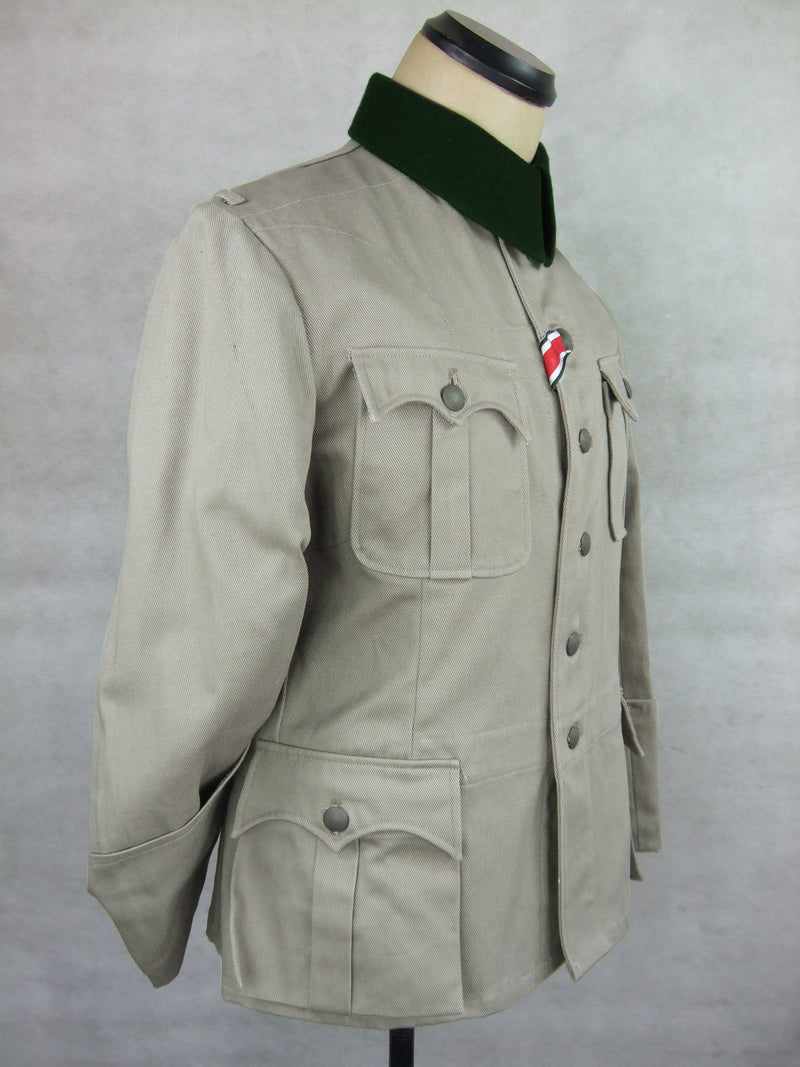 WWII German Sudfront Officer M36 Field Tunic Jacket| Hikimilitariashop