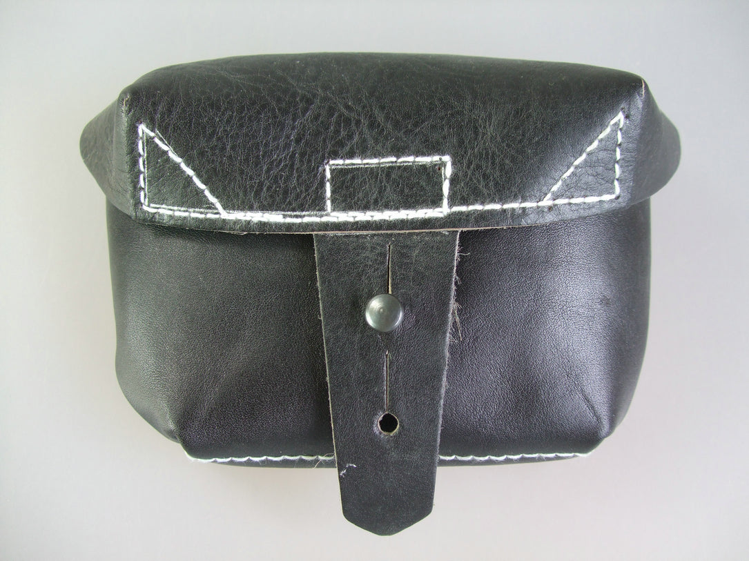 WW2 Russia Soviet Red Army Leather SVT40 Ammo Pouch Black ...