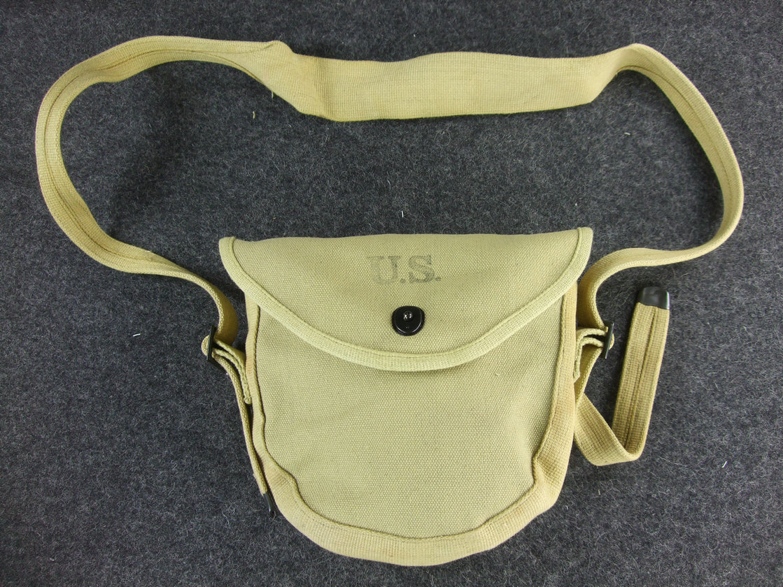 WWII US Army Thompson Drum Agazine Pouch| Hikimilitariashop