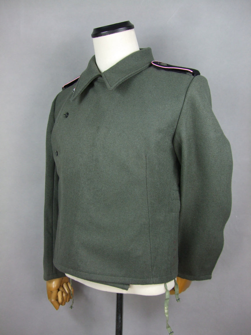 WWII German WH Heer M40 Field Gray Wool Panzer Jacket Tunic ...