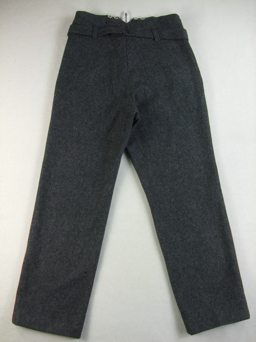 WWI World War 1 German Stone Grey Wool Trousers Pants| Hikimilitariashop