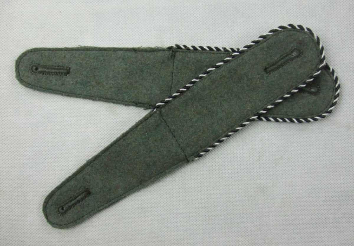 WW2 German RAD Volunteer Slip-on Shoulder Boards| Hikimilitariashop