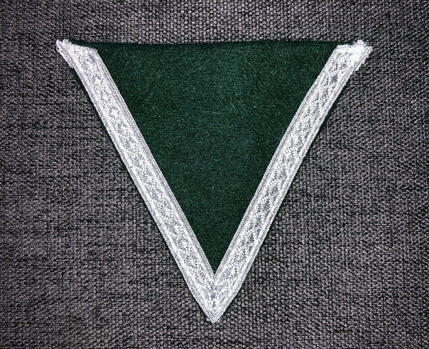 WWII Sleeve Chevrons Gefreiter Infantry Dark Green Wool I ...