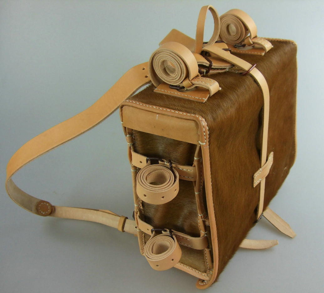 WWII Japanese Army IJA Taisho Horsehair Rucksack Backpack ...