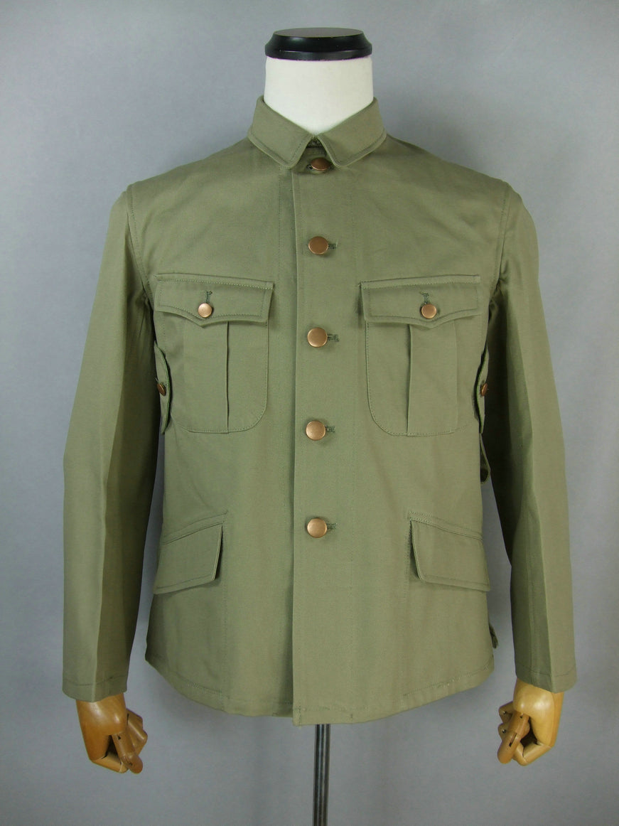 WW2 IJA Imperial Army Tropical Tunic Early| Hikimilitariashop