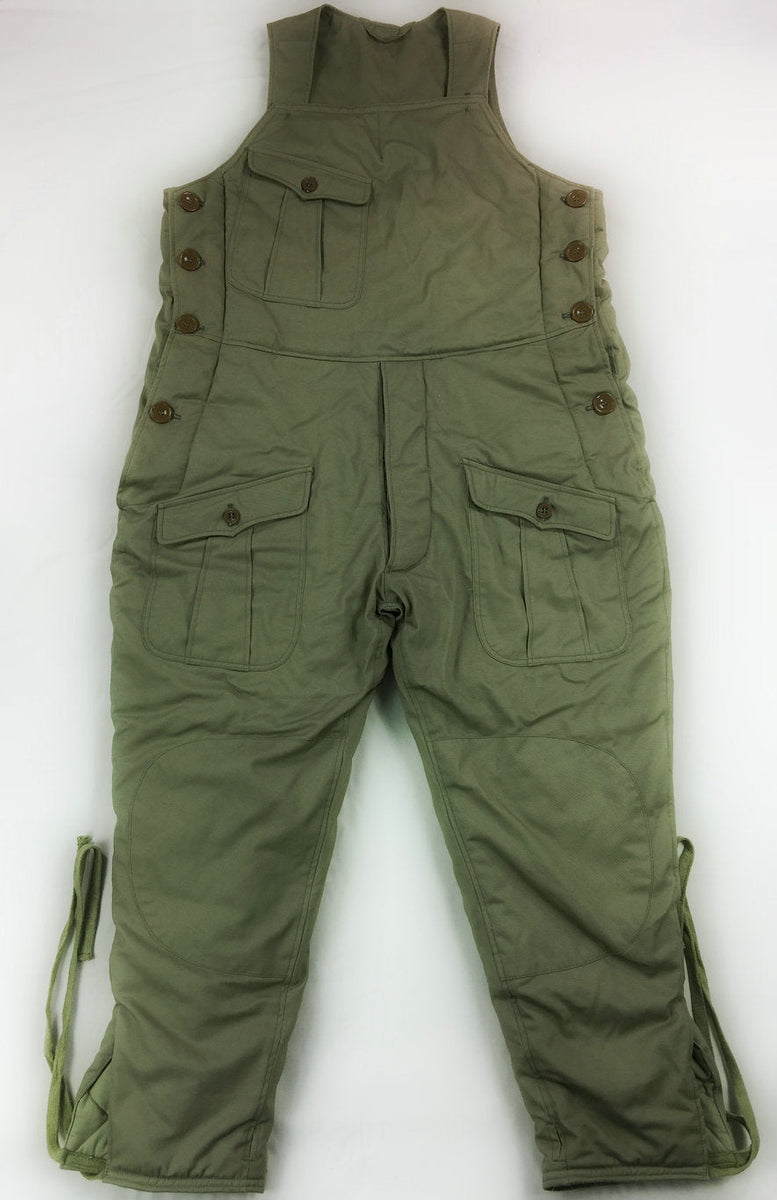 WWII Japanese Army IJA Tank Tanker Tunic Winter Pants Overalls ...