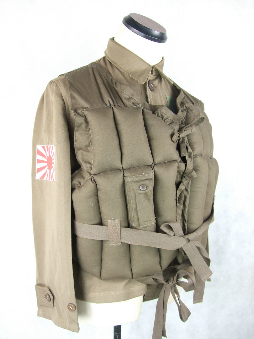 WW2 Japanese Navy IJN Airforce Flight Life Jacket Vest| Hikimilitariashop