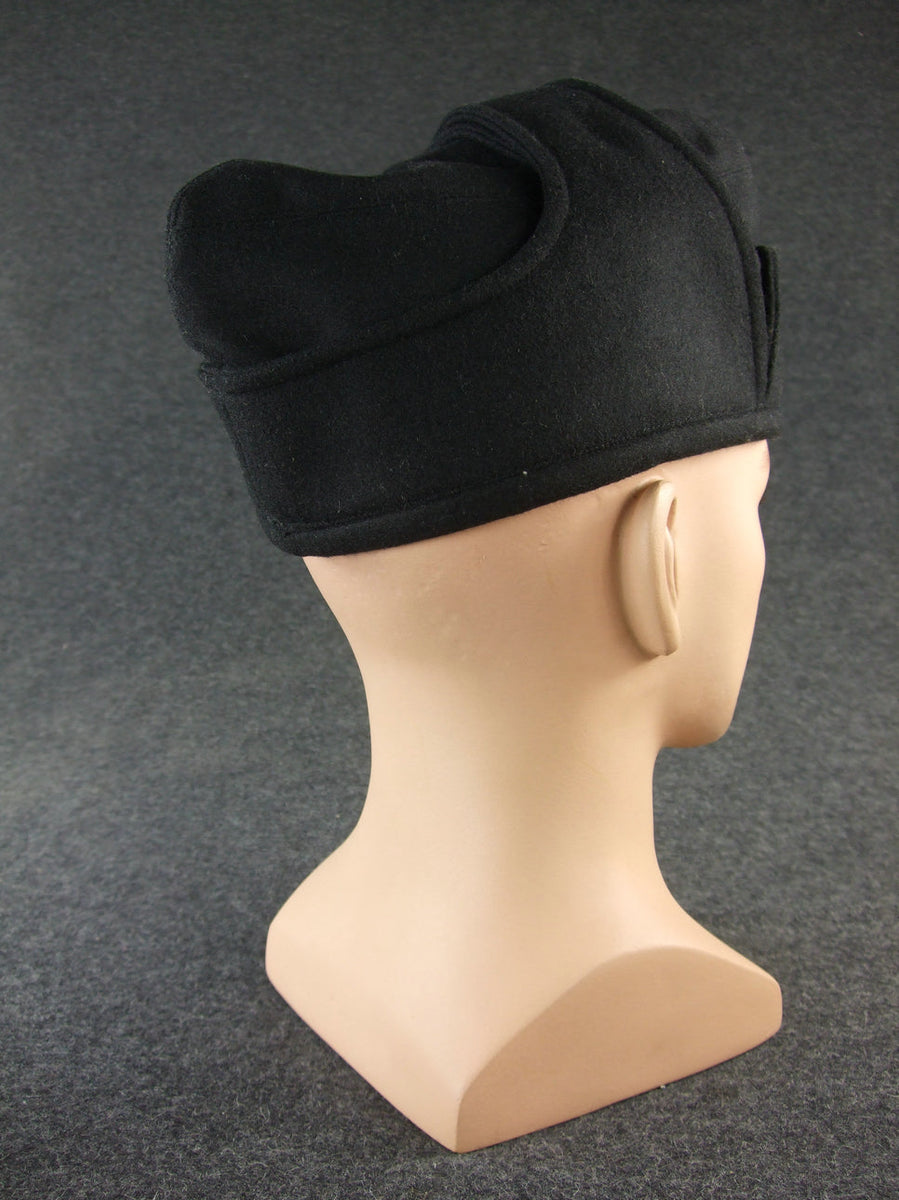 WW2 Italy Italian NFP Black Wool Side Cap| Hikimilitariashop