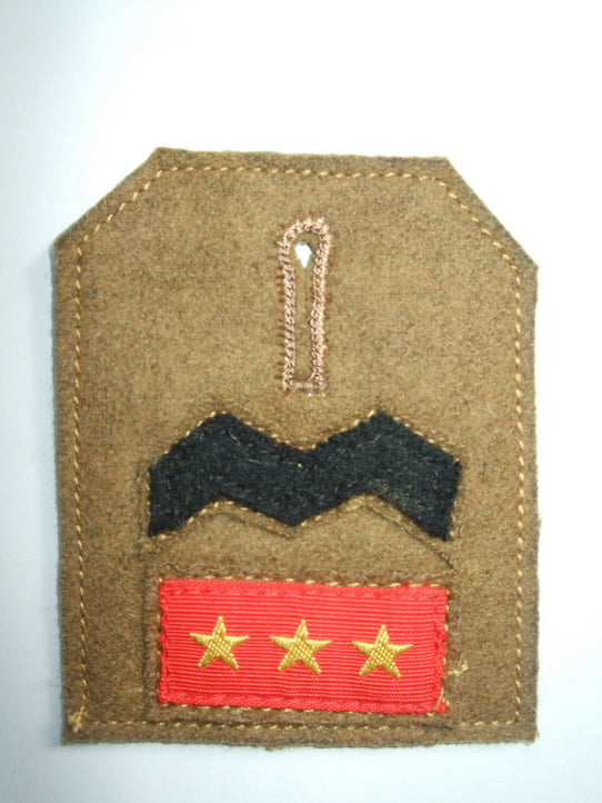 WW2 IJA Breast Rank Private Sergeant 1St Class MP 3Black| Hikimilitariashop