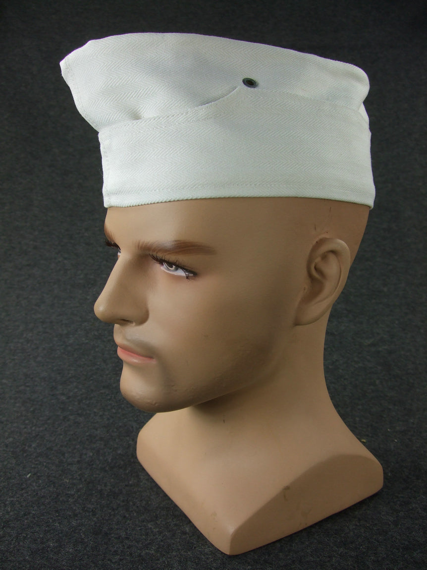 WW2 German Heer Elite EM Summer Off White HBT M35 Side Cap ...