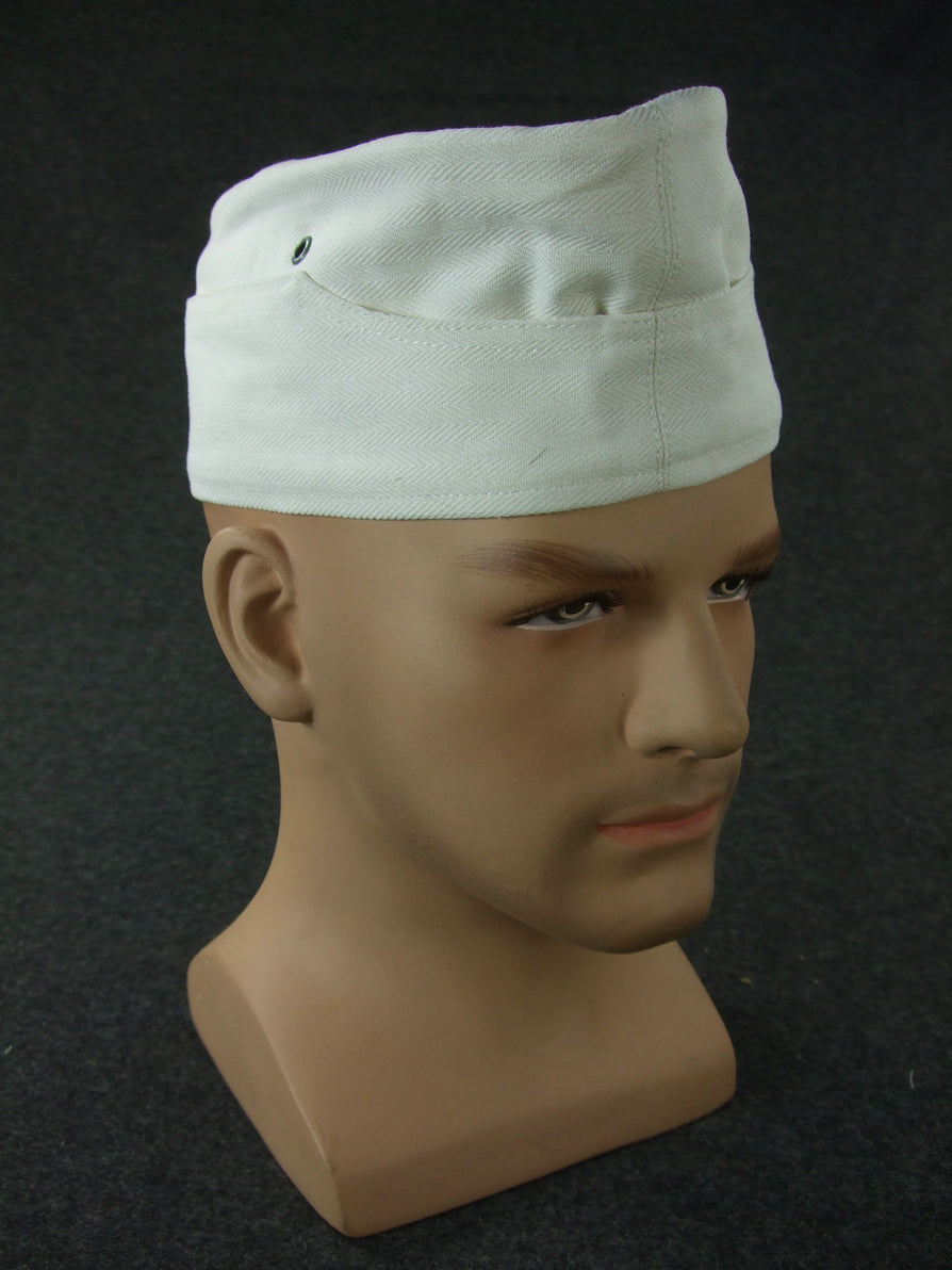 WW2 German Heer Elite EM Summer Off White HBT M35 Side Cap ...
