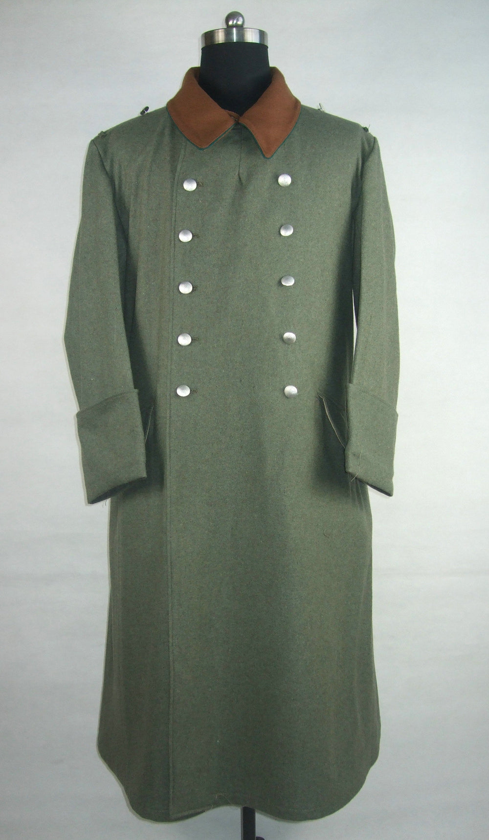 WWII German Schutzpolizei Police Officer Overcoat Greatcoat ...