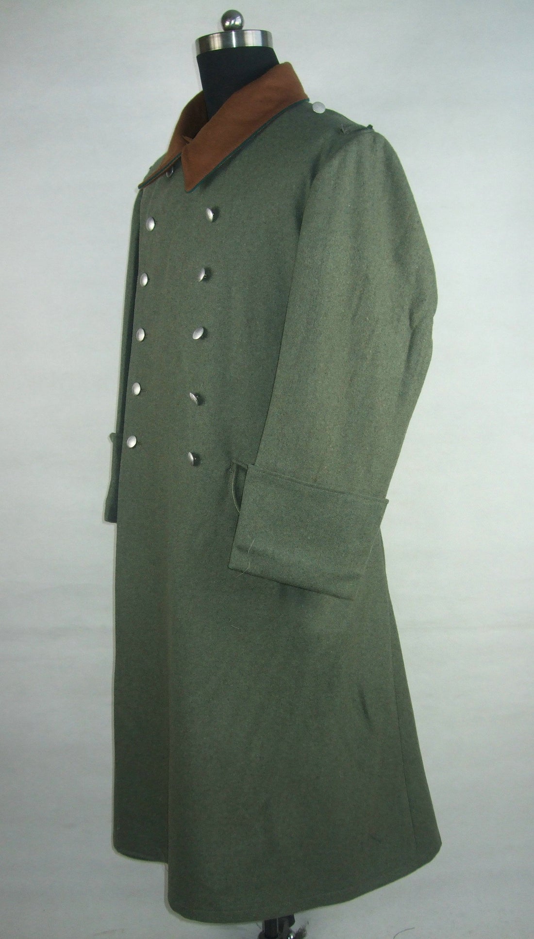 WWII German Schutzpolizei Police Officer Overcoat Greatcoat ...