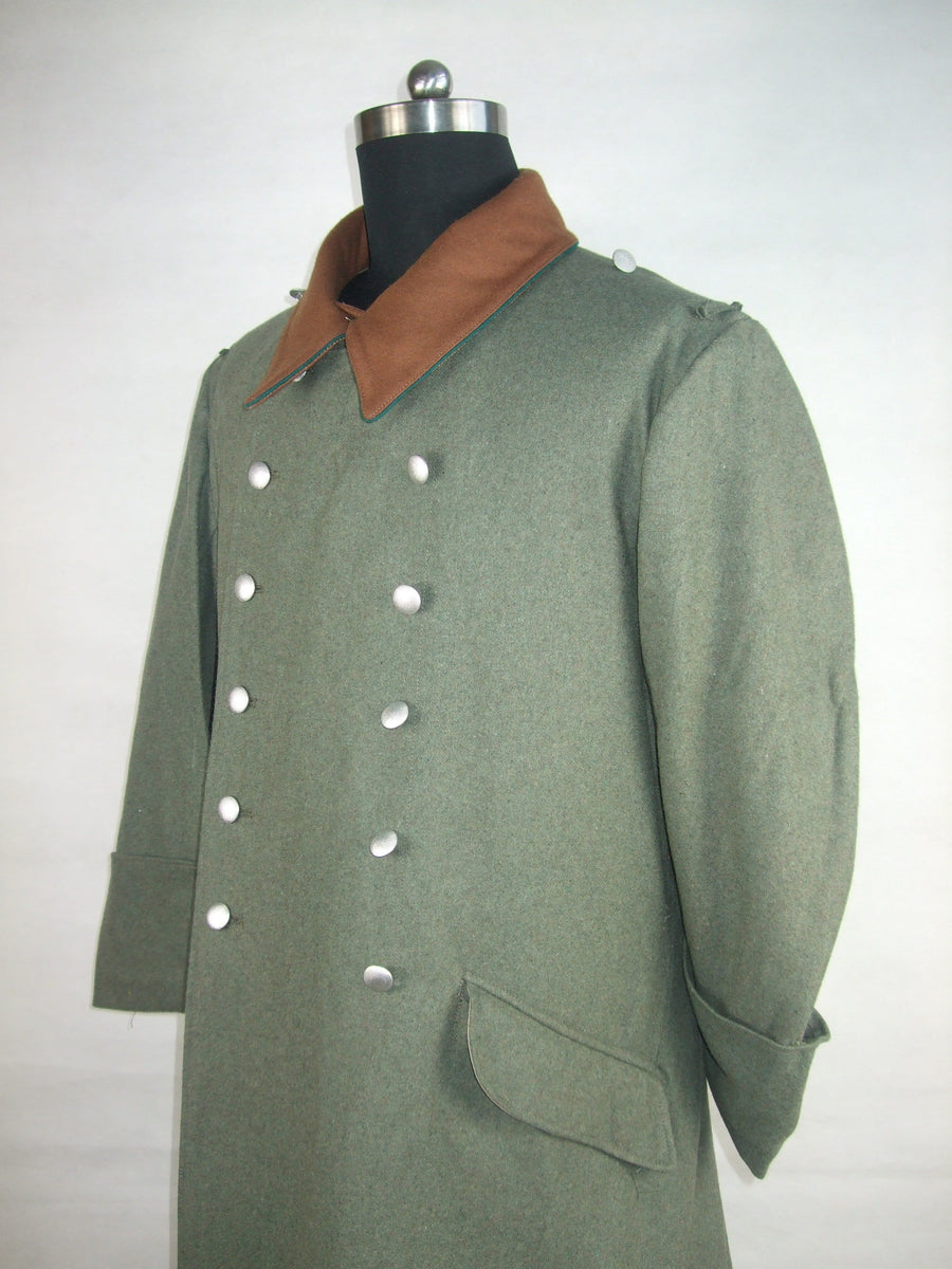 WWII German Schutzpolizei Police Officer Overcoat Greatcoat ...