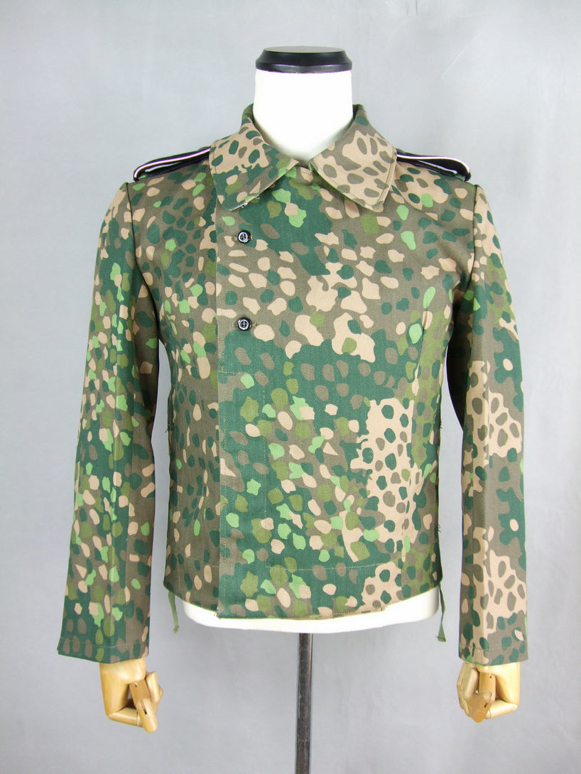 WWII German Elite Panzer Dot Camo Tunic Wrap Jacket| Hikimilitariashop