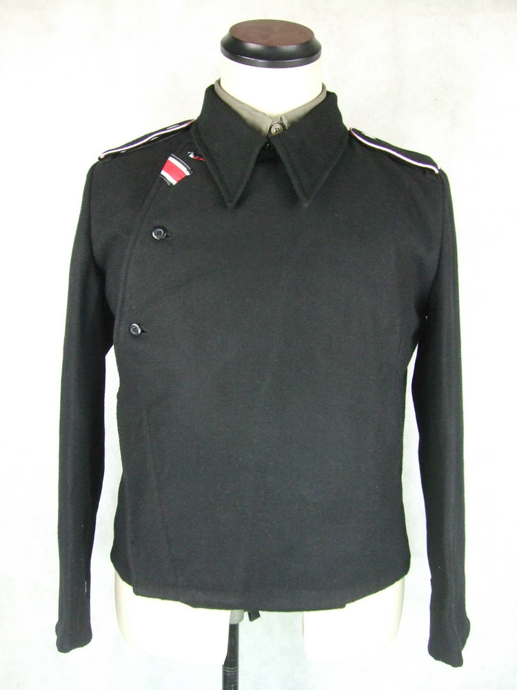 WWII German WH Heer M34 Black Wool Panzer Tunic Jacket| Hikimilitariashop